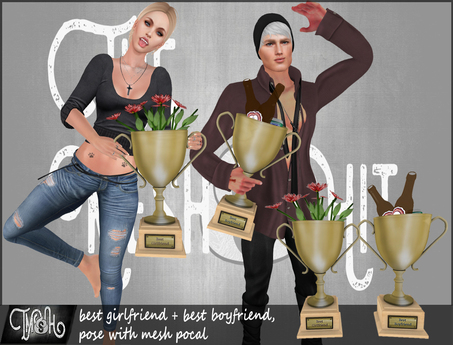 Second Life Marketplace - TM(s)H, best girlfriend/ boyfriend pose