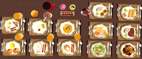 Second Life Marketplace - Farmhouse Dining Set