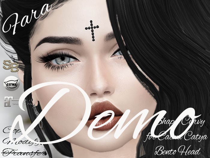 Second Life Marketplace - .:SB:. FARA (Catya Bento Head Shape )DEMO