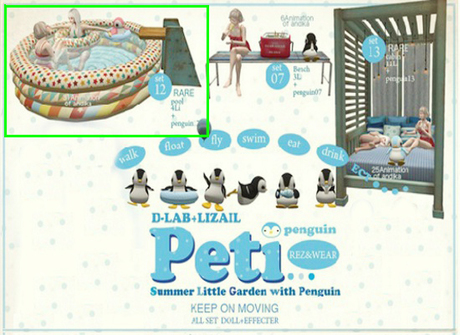 Second Life Marketplace - D-LAB+LIZAIL Peti - P Set 12 RARE