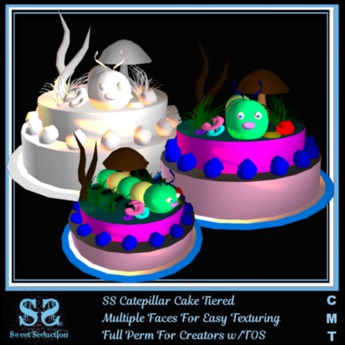 Second Life Marketplace - SS Catepillar Cake