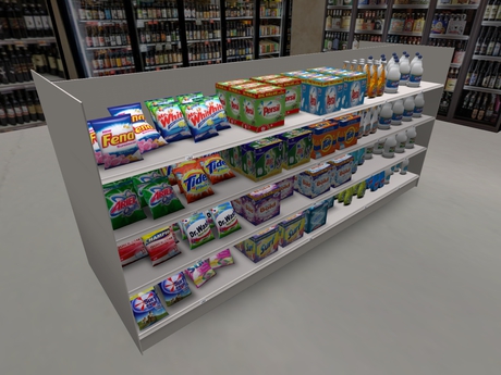 Second Life Marketplace - Cleaning products display-Freedom creations