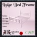 Second Life Marketplace - RR FULLPERM Lodge Bed Frame (Boxed)