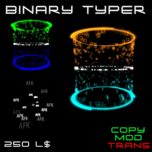 Second Life Marketplace - Binary Typer V2