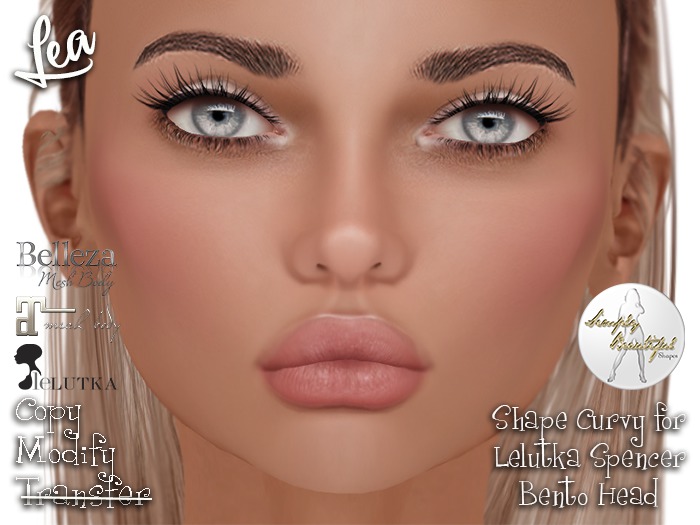 Second Life Marketplace - .:SB:. LEA (LeLutka Bento Head-SPENCER ...
