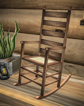 Second Life Marketplace - Mesh Rocking Chair with Rocking Script ...