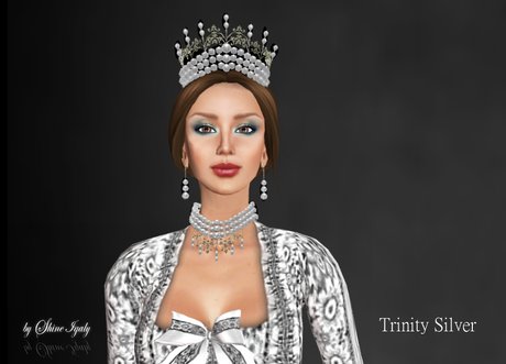 Second Life Marketplace - Trinity Silver Jewel set
