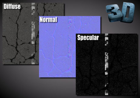 Second Life Marketplace - JU Cracked Road Street 3D Textures Full Perm