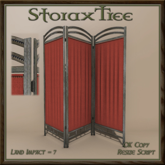 Second Life Marketplace - Vagabond Room Divider A1