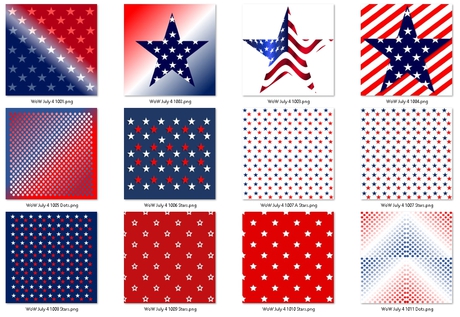 Second Life Marketplace - WoW July 4th Textures