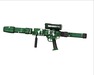 Second Life Marketplace - [The Forge] Banshee Rocket Launcher, Green RARE