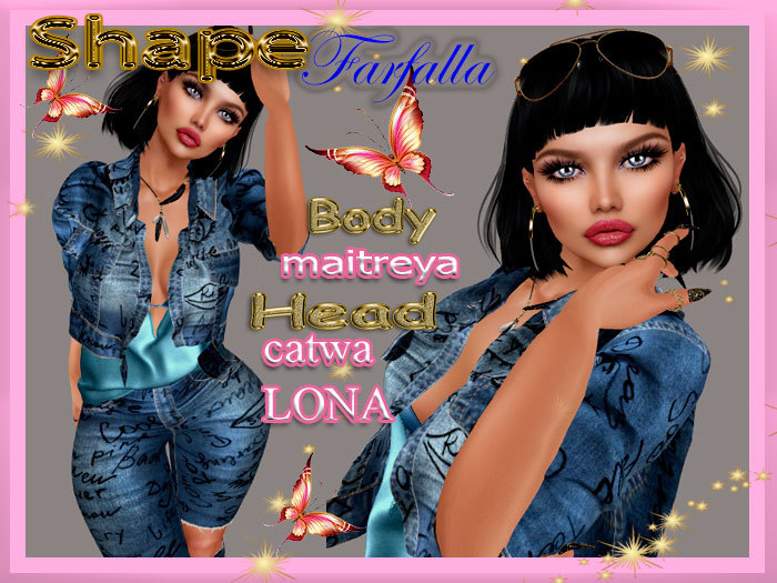 Second Life Marketplace - Shapes - 02 For Catwa Lona Bento