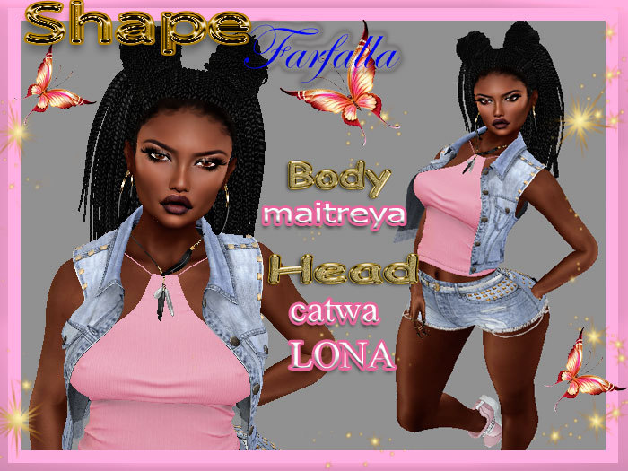 Second Life Marketplace - DEMO-Shapes - 10 For Catwa Lona Bento