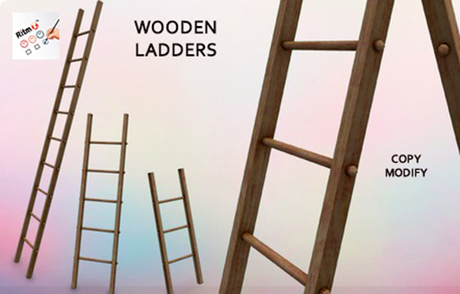 Second Life Marketplace - Wooden Ladders