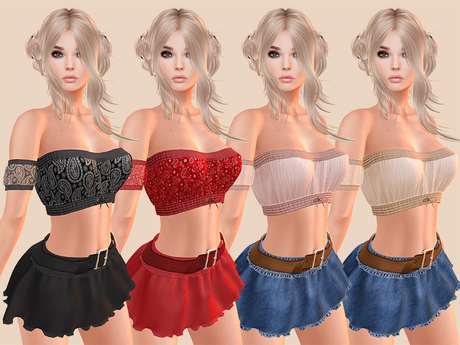 Second Life Marketplace - Sweet Temptations :: Clea Outfit - Maitreya, Slink (P, H), Belleza (V ...