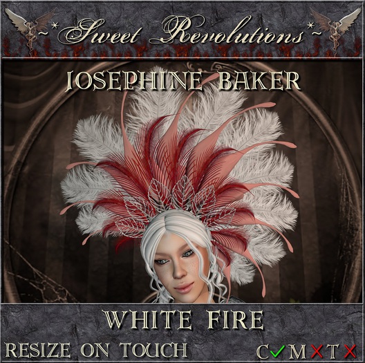 Second Life Marketplace - ~*SR*~ Josephine Baker ~ White Fire Box