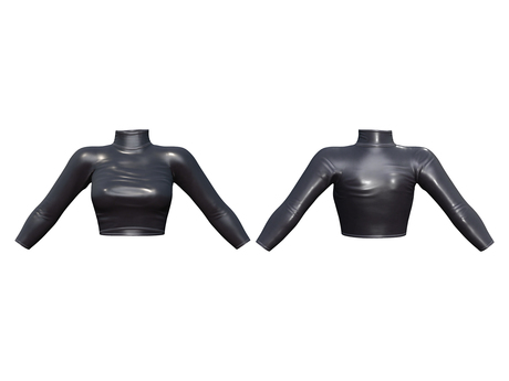 Second Life Marketplace - Dae, Obj, FBX For Leather Top and Skirt ...