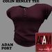 Second Life Marketplace - COLIN HENLEY TEE ADAM PORT