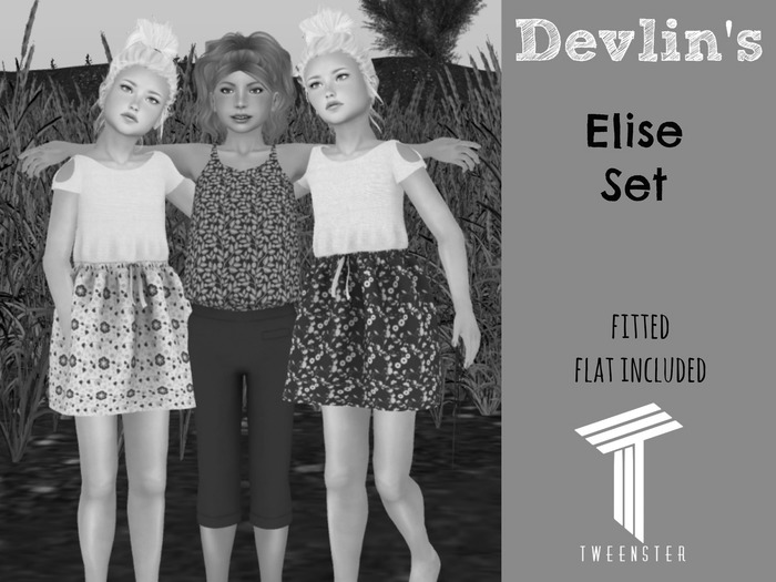 Second Life Marketplace Devlins Tweenster Elise Set Demo