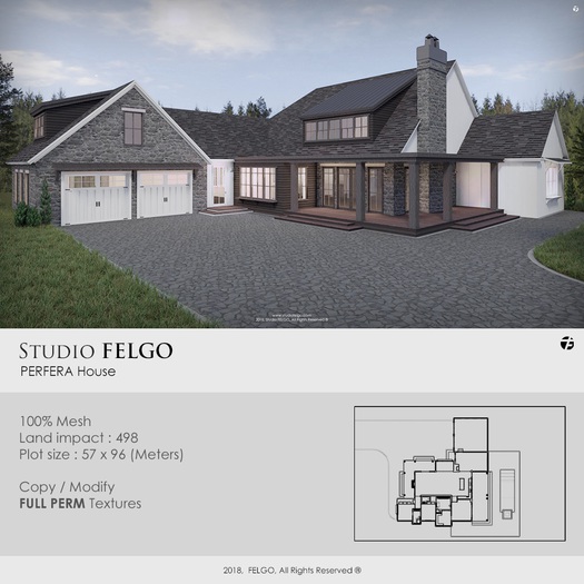 Second Life Marketplace - FELGO // PERFERA House