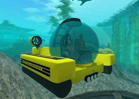 Second Life Marketplace - Deep Sea Explorer Submarine
