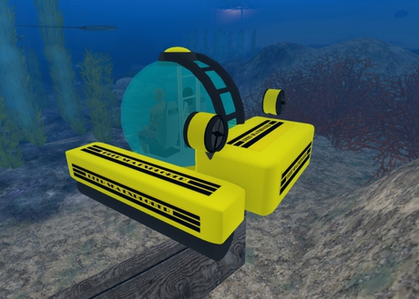 Second Life Marketplace - Deep Sea Explorer Submarine