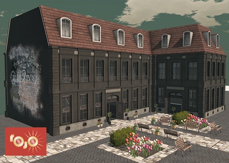 Second Life Marketplace - *** rojo *** Building 'Moor' SET