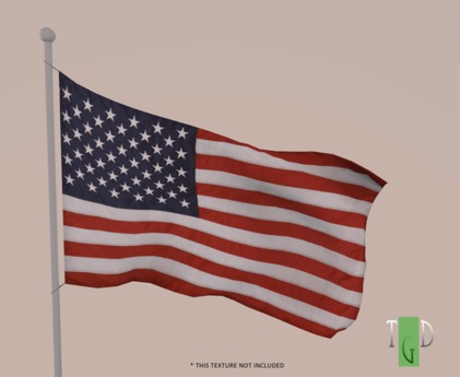Second Life Marketplace - ~GD~ Flag - Full-Perm