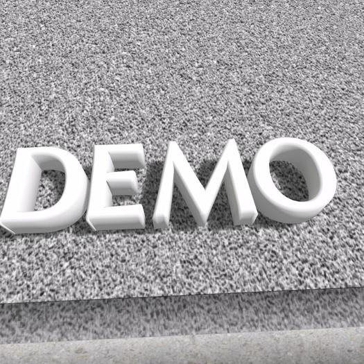Second Life Marketplace - FULL PERM Text Mesh "DEMO"