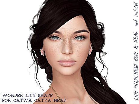 Second Life Marketplace - WONDER * Lily Shape :: for Catwa Catya Head