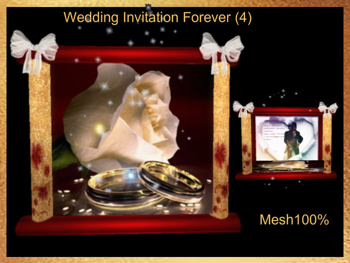 Second Life Marketplace - Wedding Invitation Forever (4)