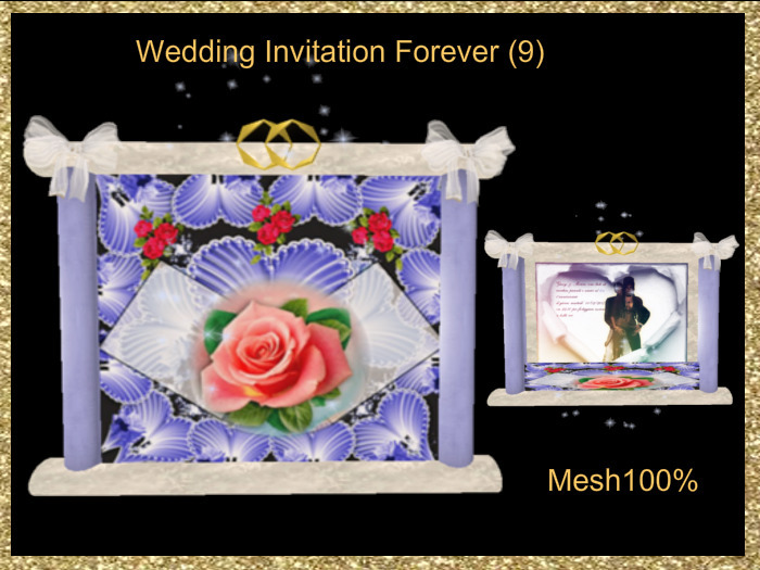 Second Life Marketplace - Wedding Invitation Forever (9)