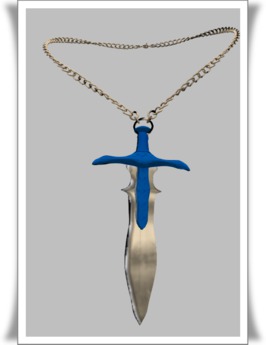 Second Life Marketplace - Necklace Sword gold 6 Color