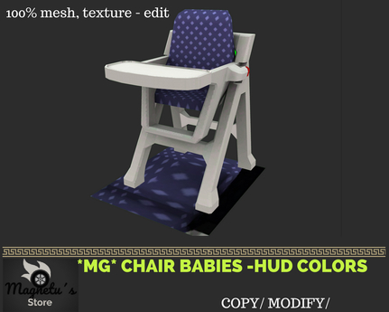 Second Life Marketplace - *MG* Chair babies collors
