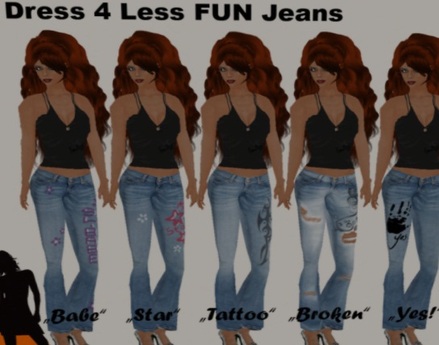 Second Life Marketplace - 5 Fun Jeans