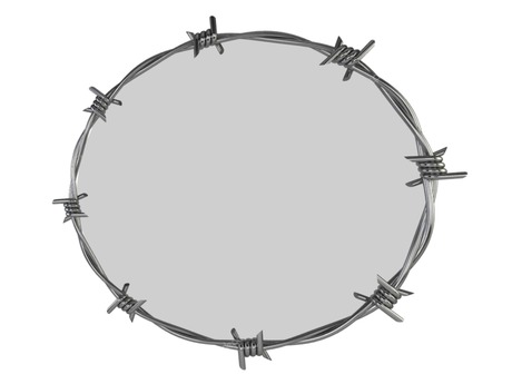 Second Life Marketplace - Barbed Wire Mirror Alpha Texture