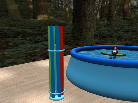 Second Life Marketplace - Animated Pool noodle stand giver-crate