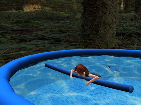 Second Life Marketplace - Animated Pool noodle stand giver-crate