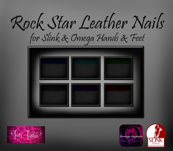 Second Life Marketplace - *Tori-Tastic* Rock Star Leather Nails For ...
