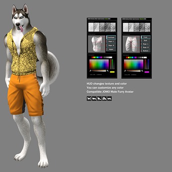 Second Life Marketplace - JOMO Husky Male Sportswear
