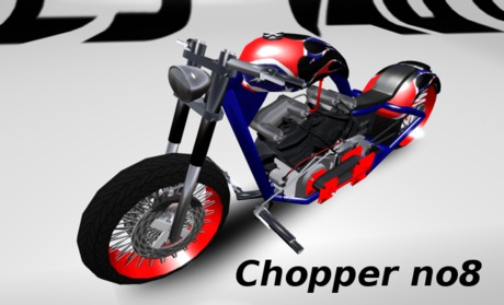 Second Life Marketplace - Chopper no8 Renegade UPDATE 2023 (boxed)___ W ...
