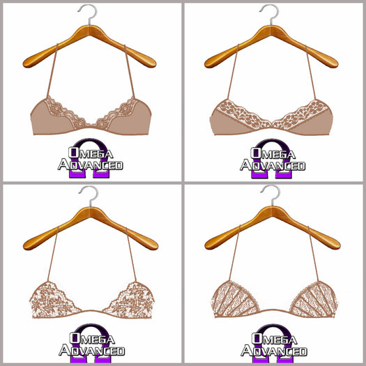 Second Life Marketplace - Omega Advanced - CARAMEL BRA Appliers for ...
