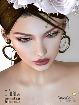 Second Life Marketplace - { wren's nest } Tori Shape for Vista Zoe ...
