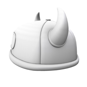 Second Life Marketplace - Horned Cap [MESH]