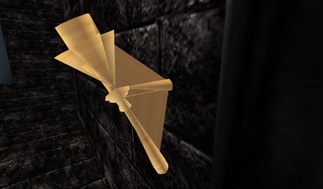 Second Life Marketplace - Torch Full Perm Vampire ArtDeco 2 Prims