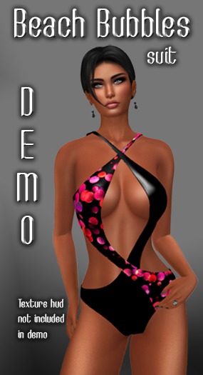 Second Life Marketplace - Beach Bubbles swim suit DEMO