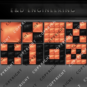 Second Life Marketplace - [FLR131] 8 Soft, Spongy Orange Latex Textures ...