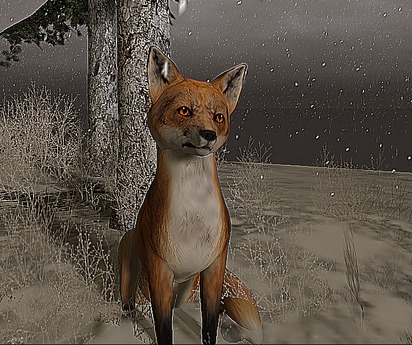 Second Life Marketplace - MvG - Fox Painting