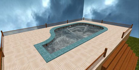 Second Life Marketplace - Deluxe Swimming Pool byGabe