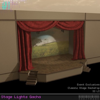 Second Life Marketplace - #hashbang! - Stage Lights Gacha - Dapple Light